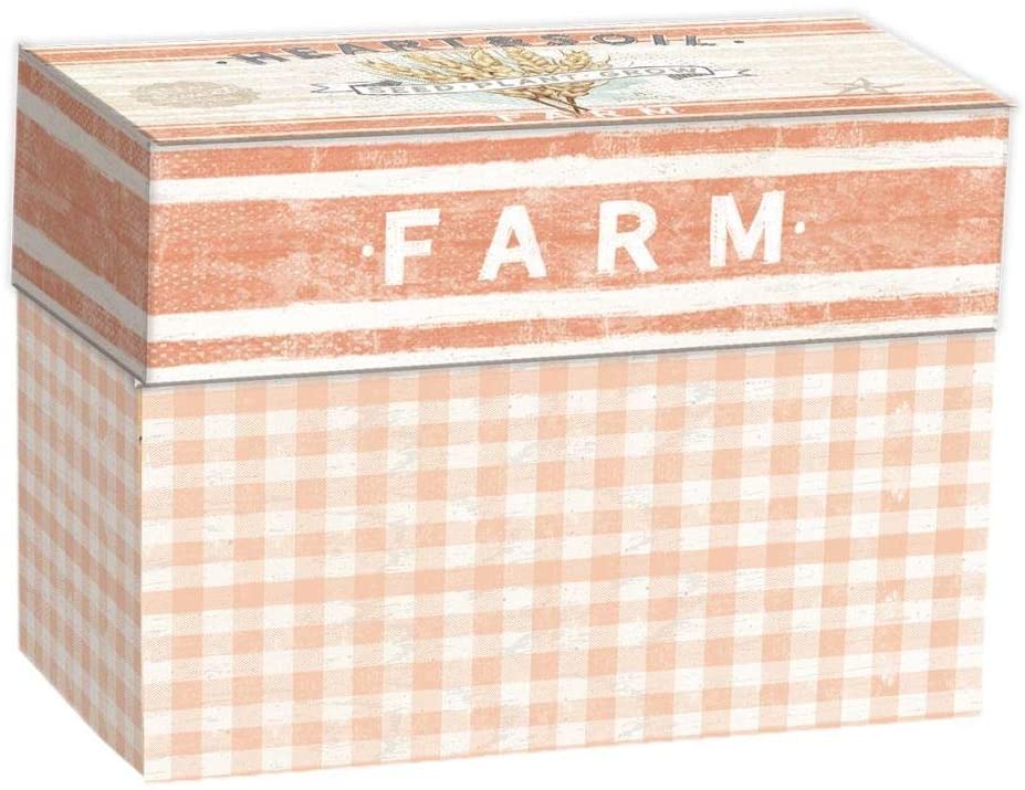 Lang Farmhouse Recipe Card Box – oldfashionedmilkpaint.co.uk